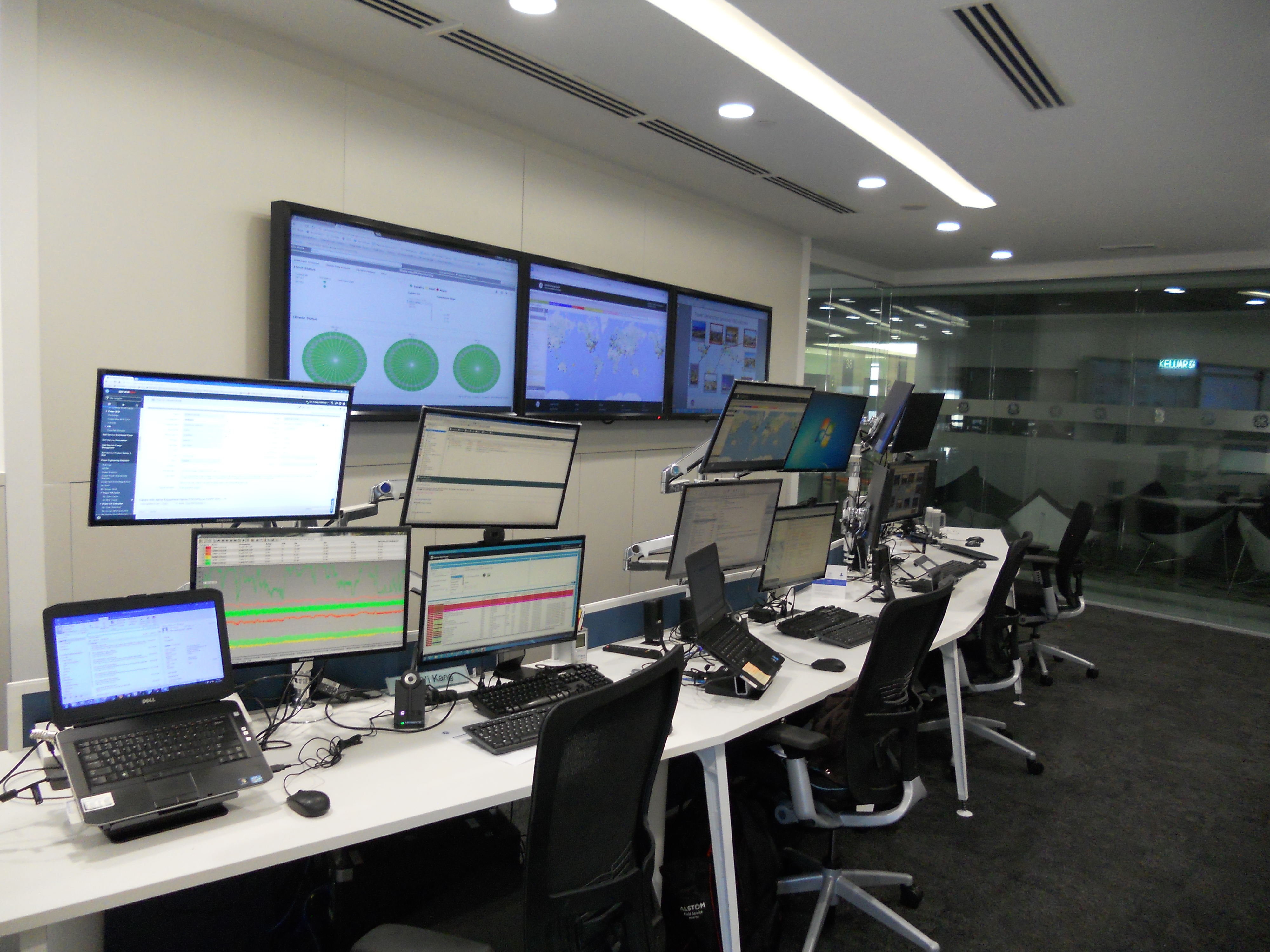 GE's First Power Services Remote Monitoring and Diagnostics Center in ...