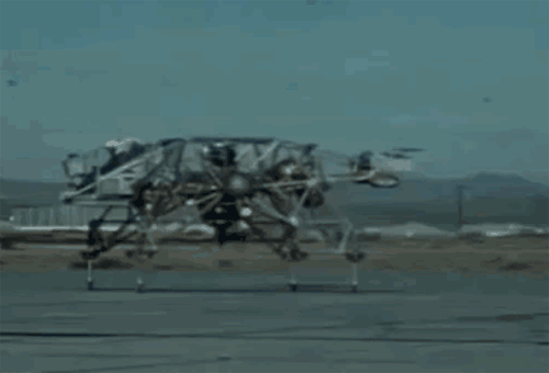 Engine Testing Nasa Lunar Module